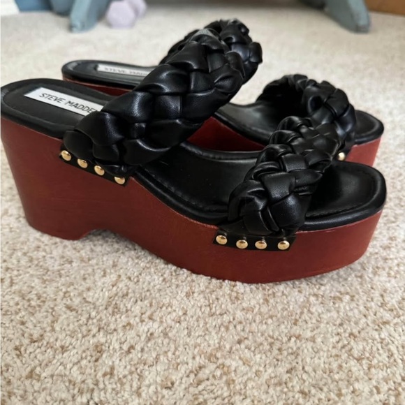 Steve Madden | Shoes | Steve Madden Maren Wedge 8 New Without Box ...